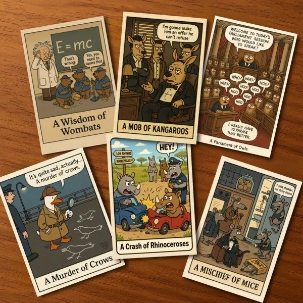 Gaggle of Nouns | Fun Collective Nouns for Animals & More